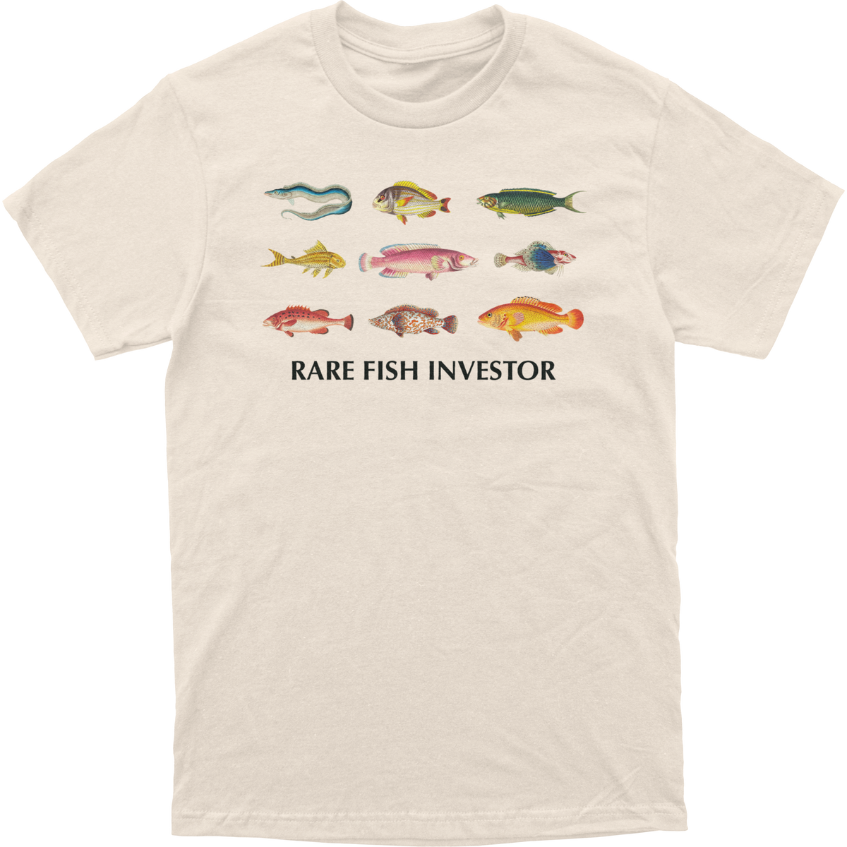 Rare Fish Investor - T Shirt - Almost Friday