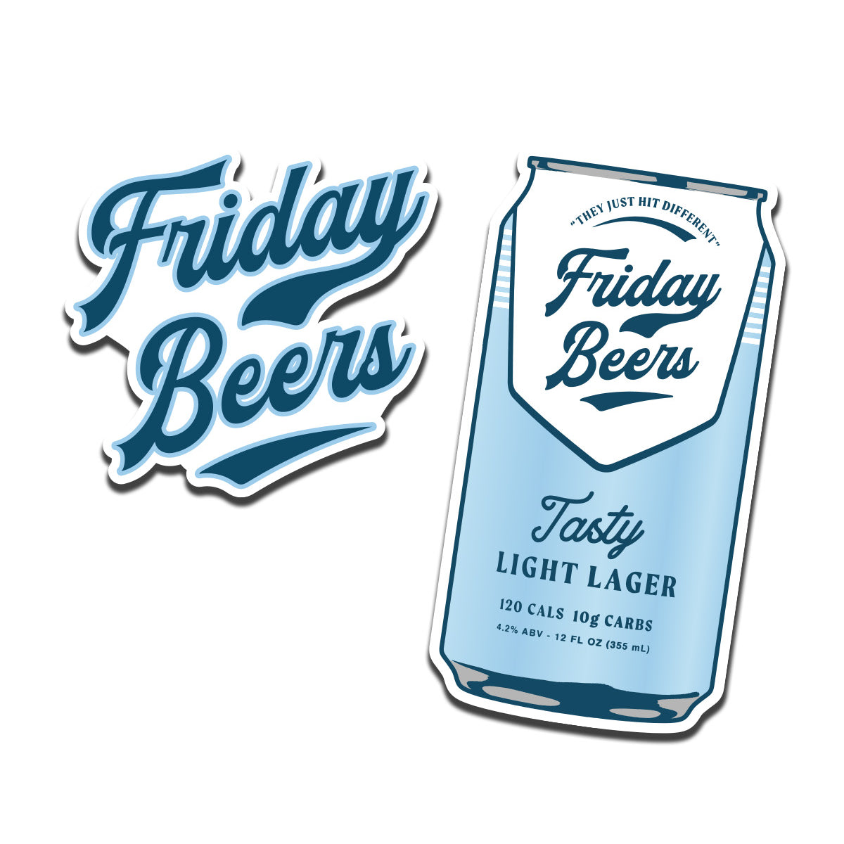 Friday Beers Beer Sticker Pack